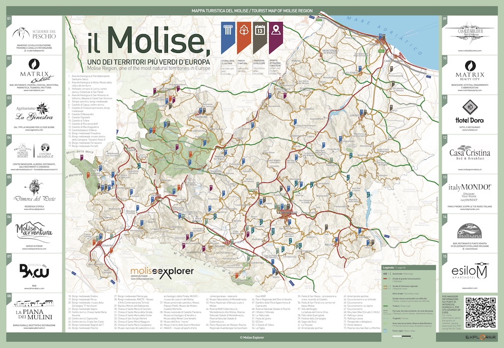 01. Elenco POI - Mappa Turistica del Molise "Il Molise UNO TRA I ...